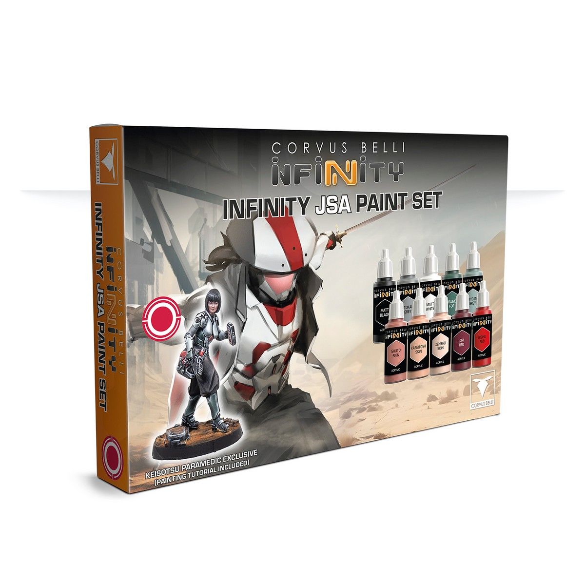 Infinity JSA Paint Set Keisotsu Paramedic Exclusive Corvus Belli | Occam Distribution