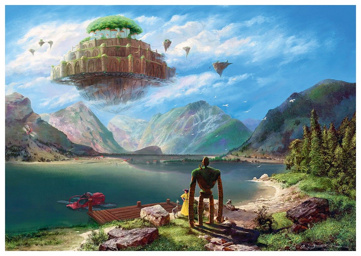 Laputa - Poster A3 Kraken AF-PA3-062 | Occam Distribution