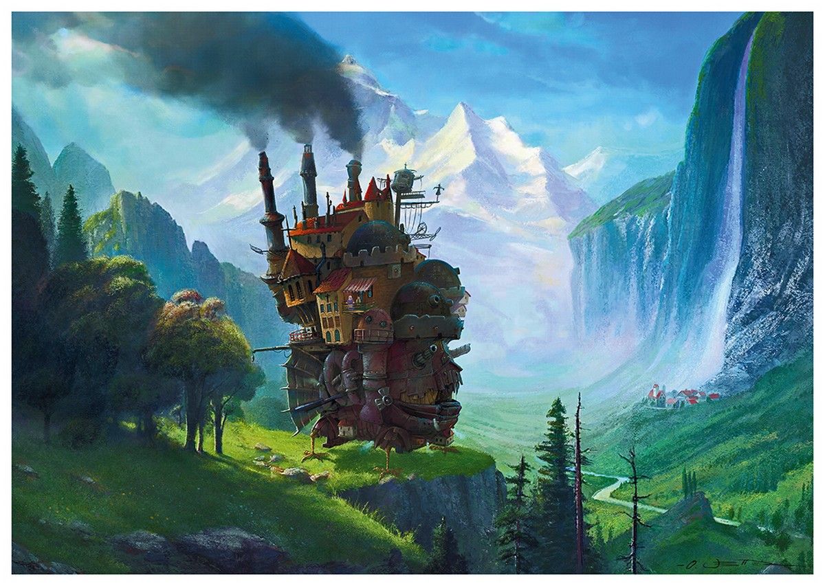 Moving Castle - Poster A3 Kraken AF-PA3-063 | Occam Distribution