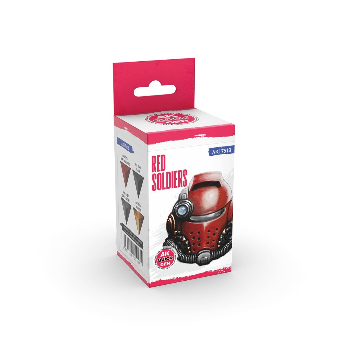 Quick Gen: Red Soldiers Set AK Interactive AK17518 | Occam Distribution