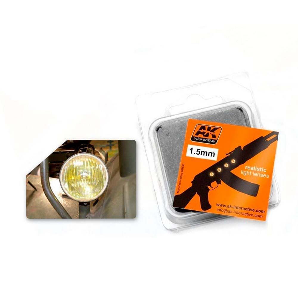 AK Accessories: Light Lens - Amber 1.5mm AK205 | Occam Distribution