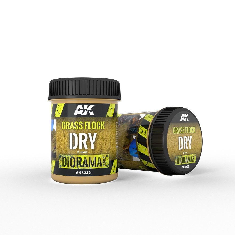 AK Diorama: Grass Flock 2mm Dry AK8223 | Occam Distribution