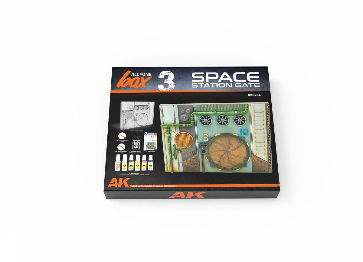 Space Station Gate - All in One Set Box 3 AK Interactive AK8254 | Occam Distribution