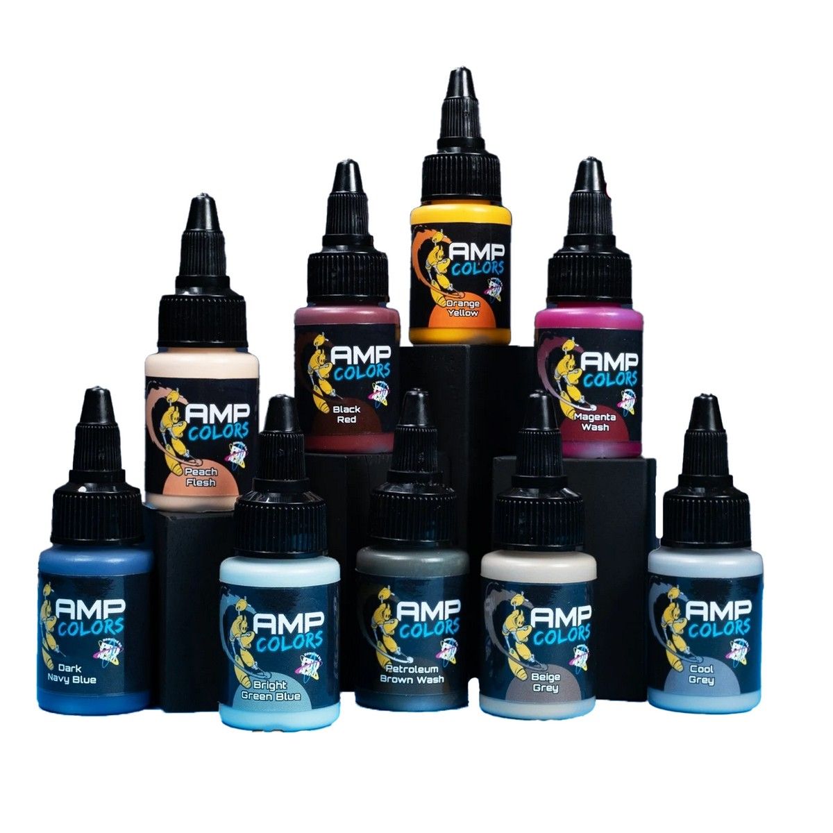 AMP Colors: Cosmic Paint Set #1 - 22ml Atomic Mass Games | Occam ...