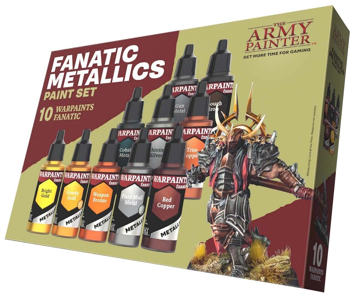 Warpaints Fanatic Metallics Paint Set WP8069 | Occam Distribution