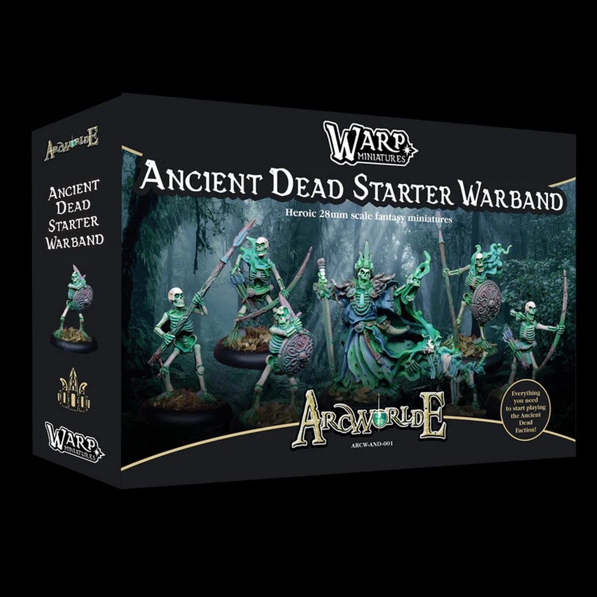 ArcWorlde: Ancient Dead Starter Warband Box Warp Miniatures | Occam ...