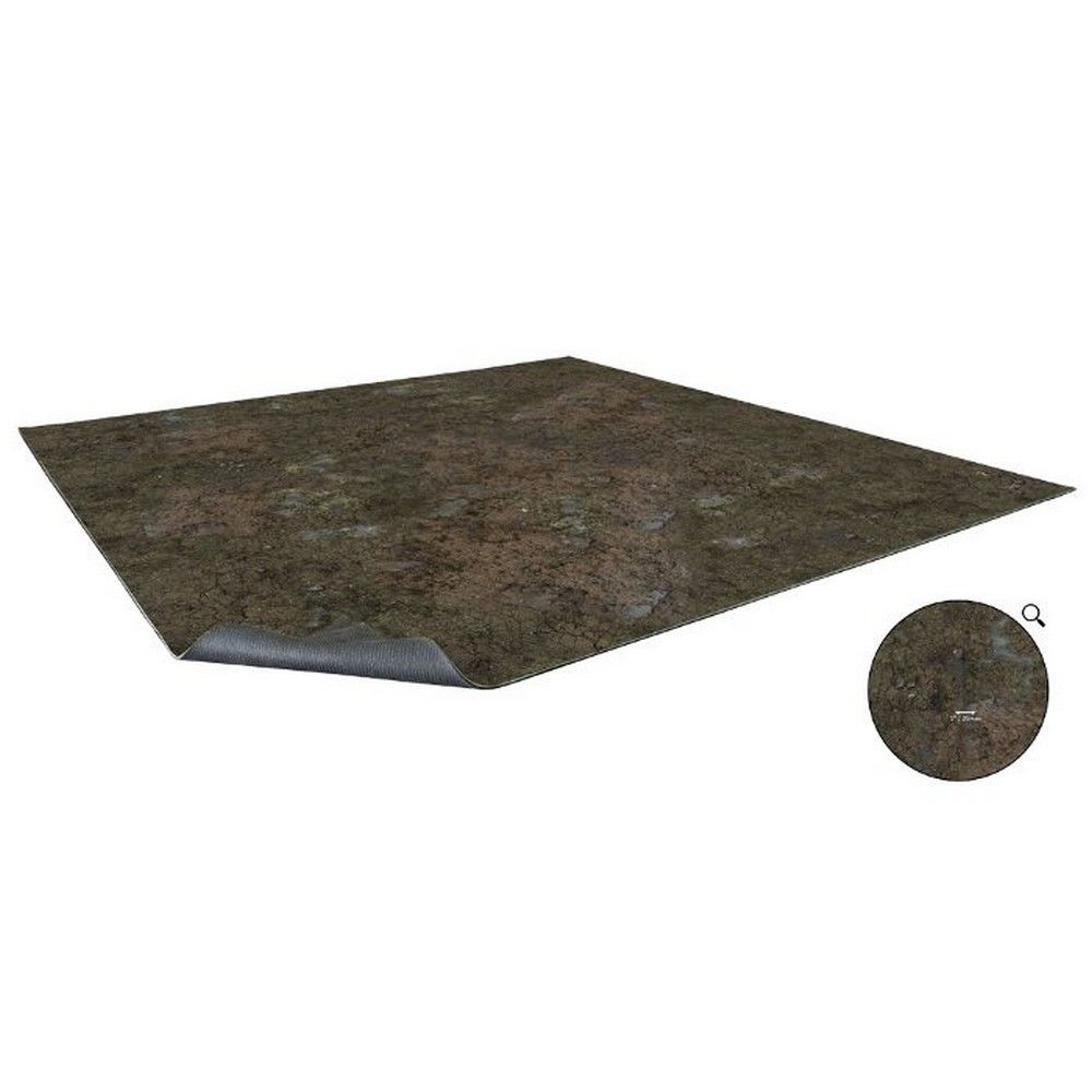 Muddy Streets Gaming Mat 3x3 - Grid BSTXX012 | Occam Distribution