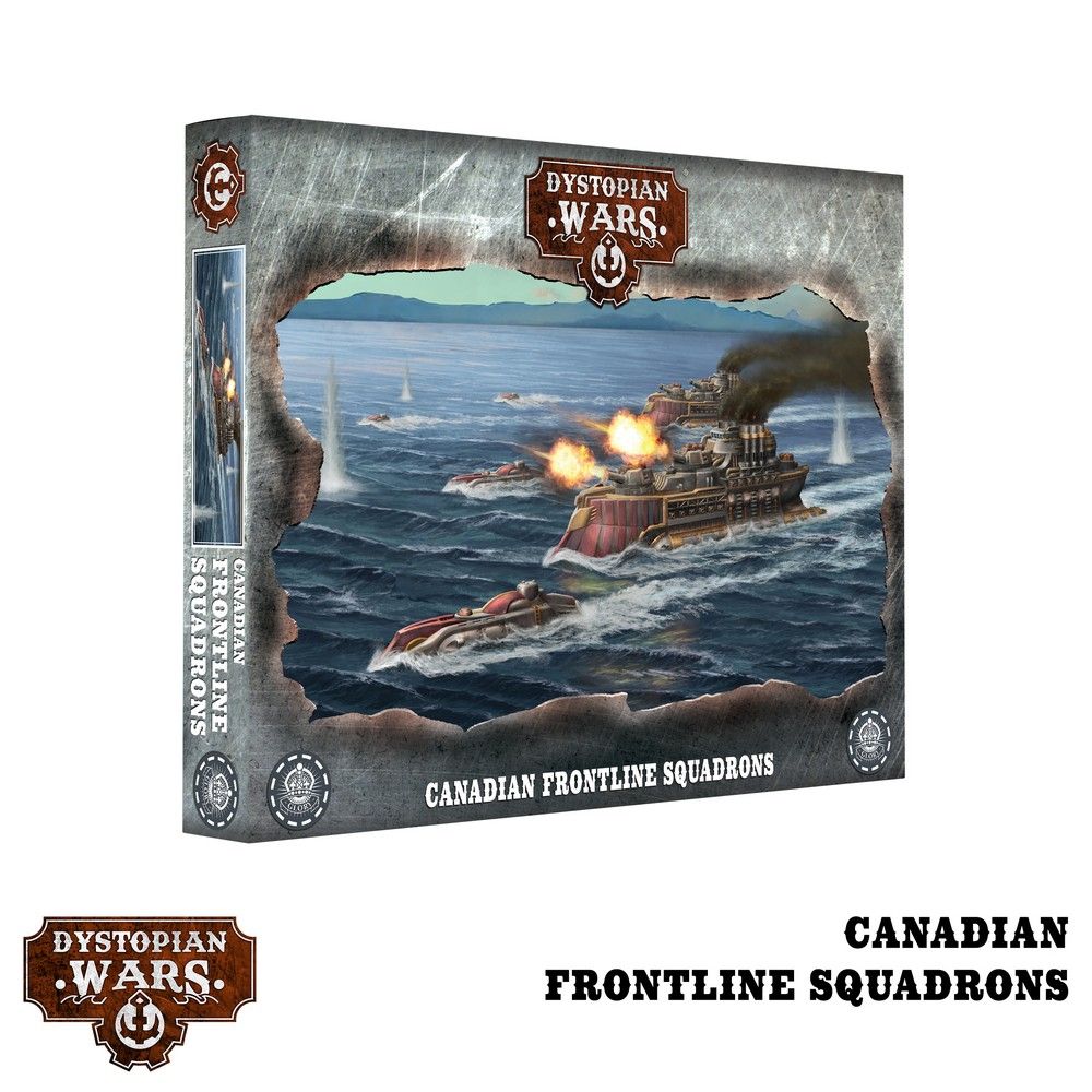 Dystopian Wars: Canadian Frontline Squadrons | Occam Distribution