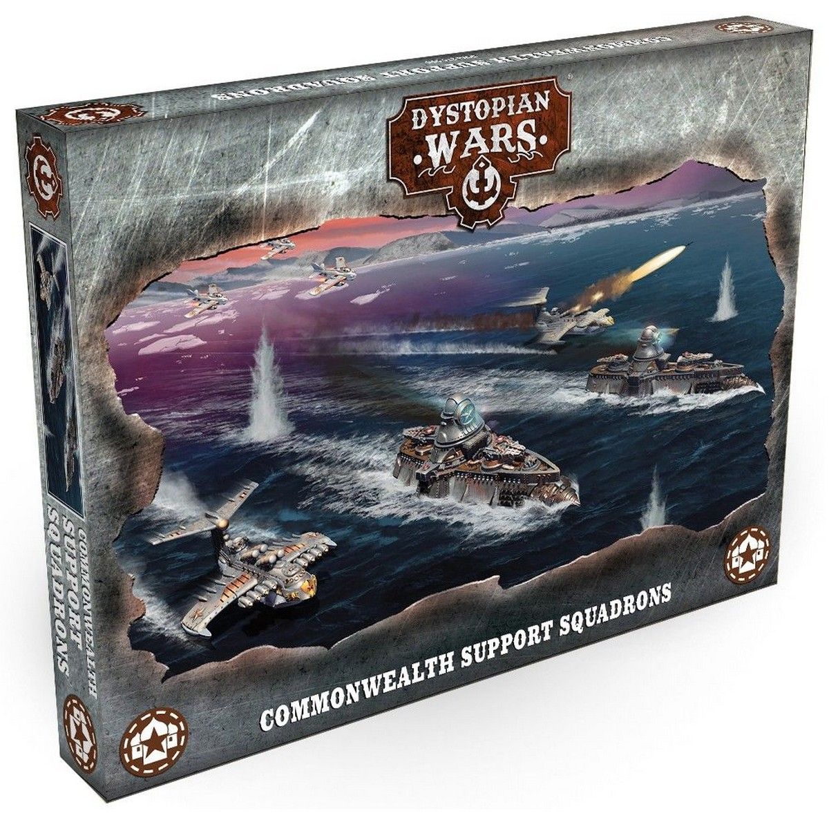 Dystopian Wars: Commonwealth Support Squadrons | Occam Distribution