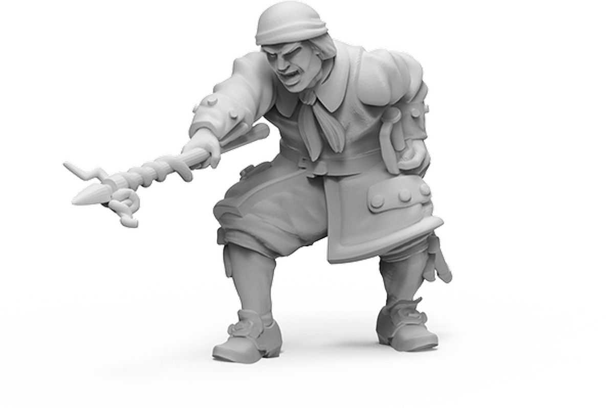 Master Gunner Character Model - Resin Firelock Games | Occam Distribution