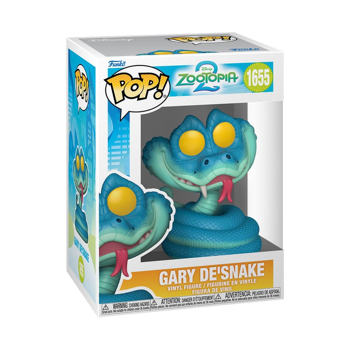 Gary De’Snake - Zootopia 2 - Funko POP! Vinyl (1655) Funko 86637 ...