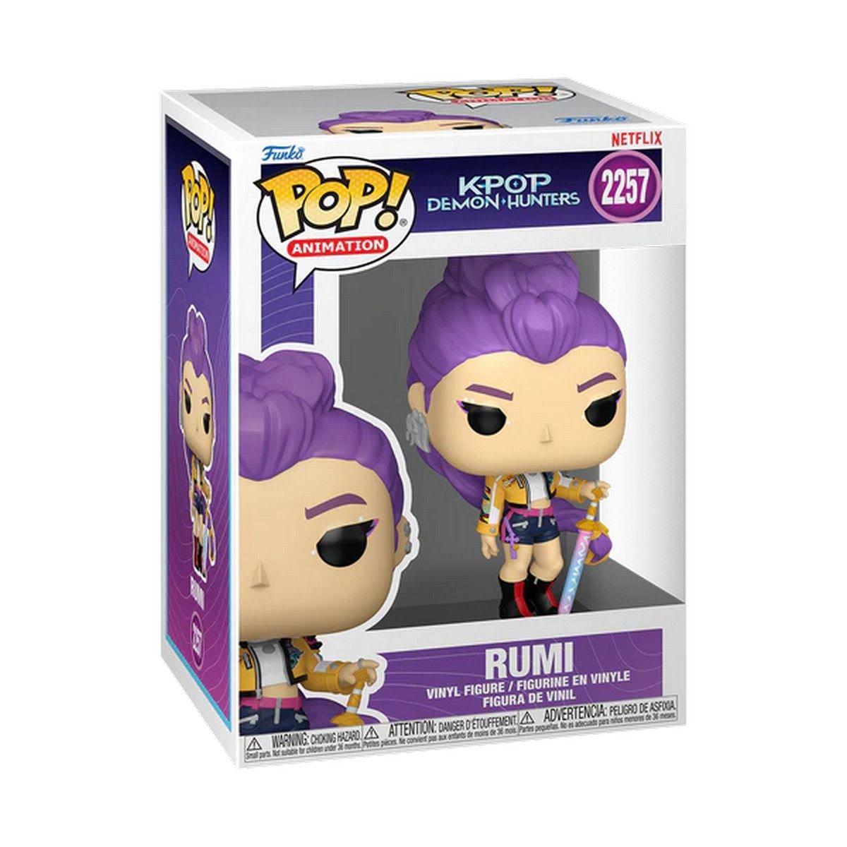 Rumi - KPop Demon Hunters - Funko POP! Animation (2257) Funko 94692 ...