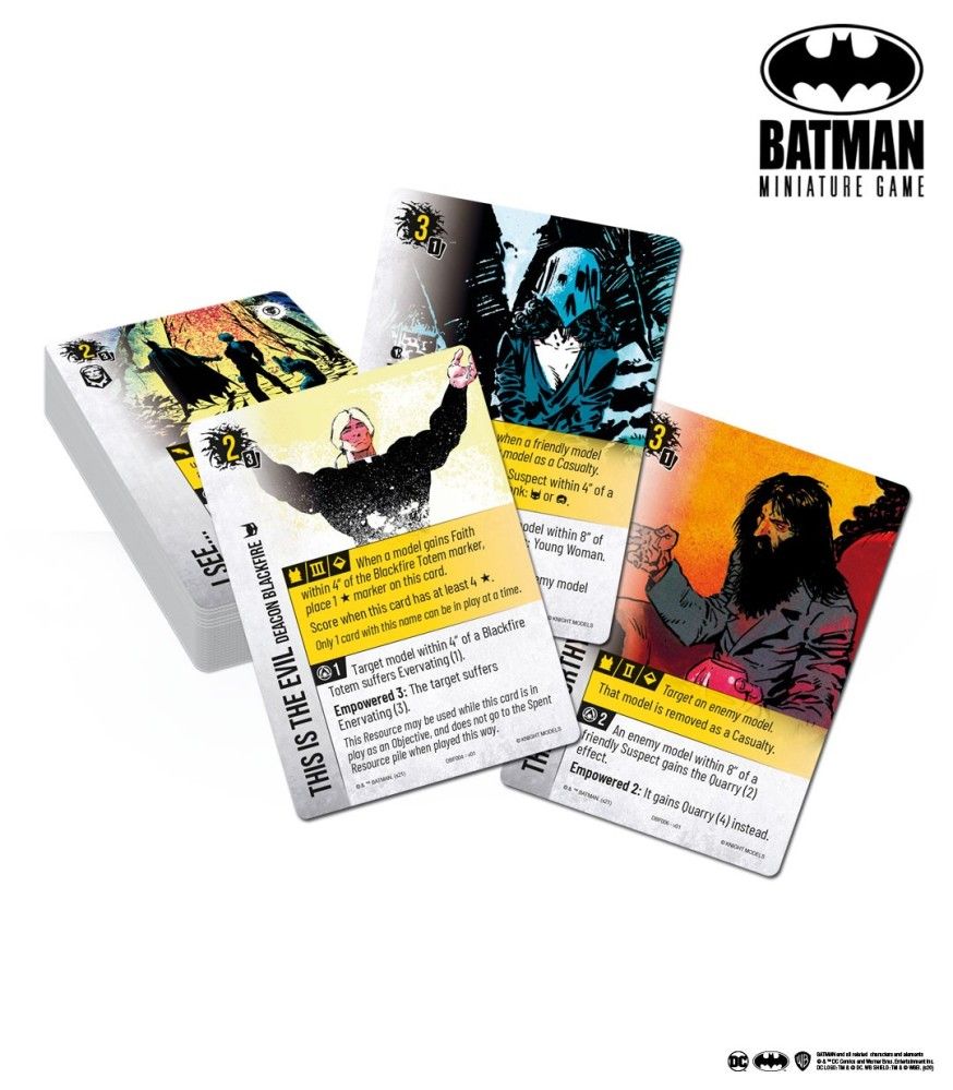 Cults: Blackfire Card Pack Knight Models BMG021 | Occam Distribution