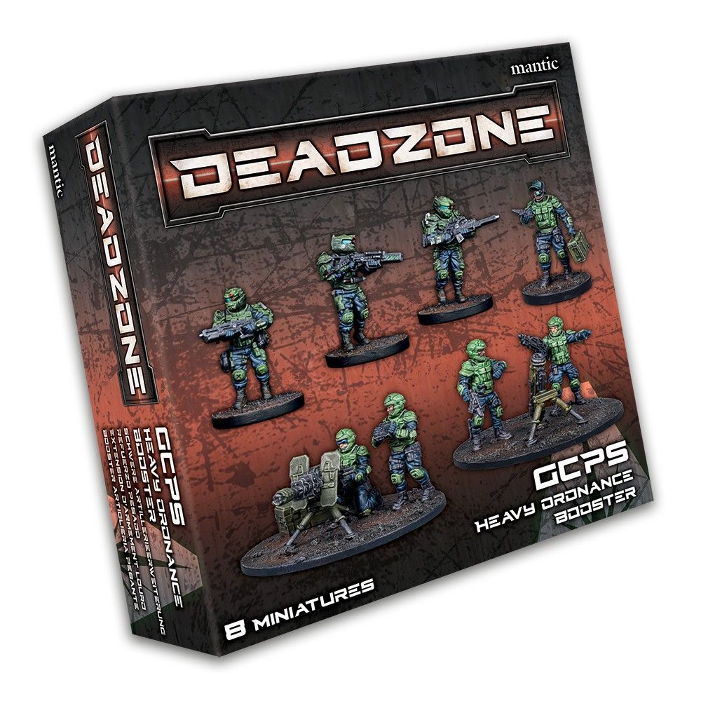 Deadzone: GCPS Heavy Ordinance Booster Mantic Games MGDZG105 | Occam ...