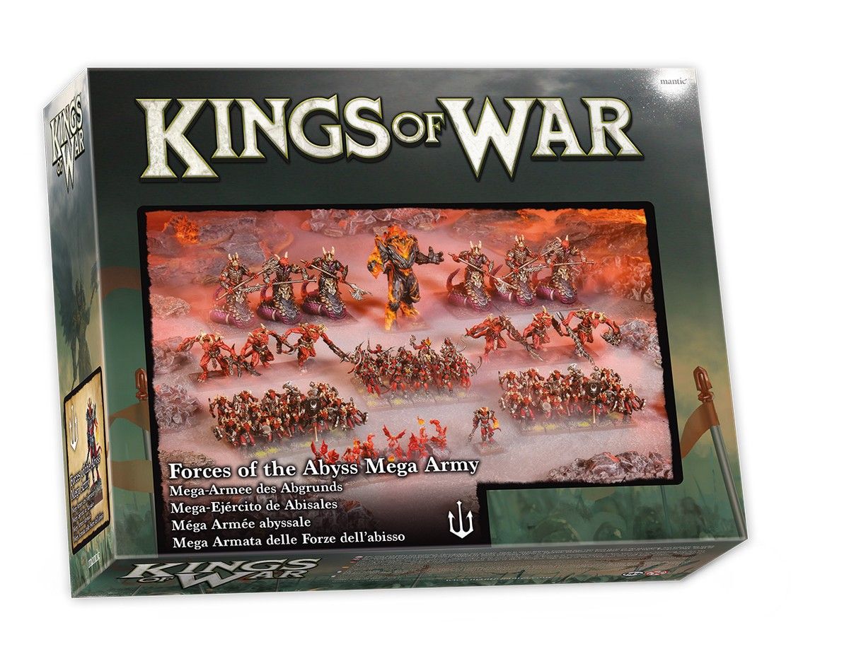 Kings of War: Forces of the Abyss Mega Army (2024) Mantic Games | Occam ...