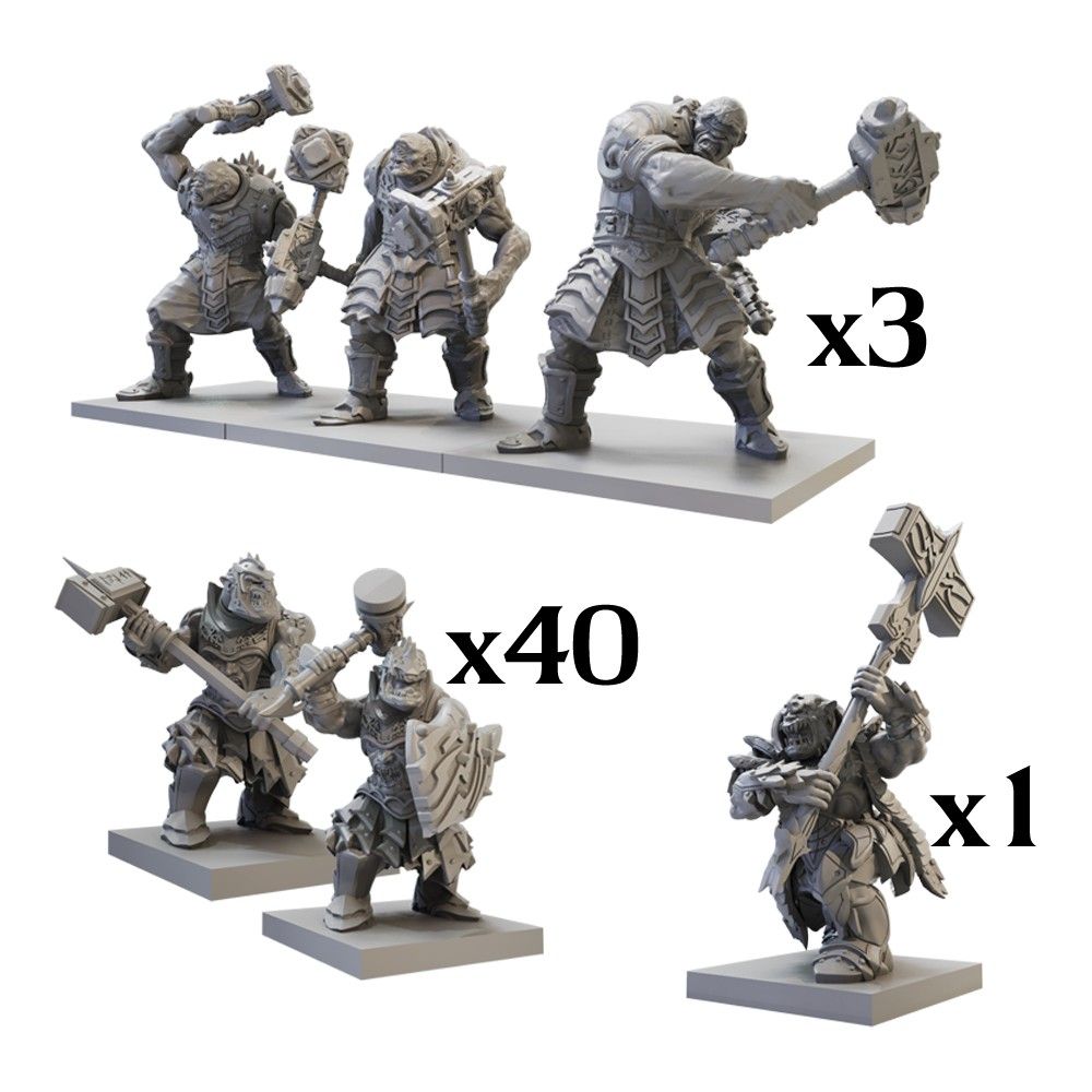 Kings of War: Riftforged Orc Army (2021) Mantic Games Kings of War ...