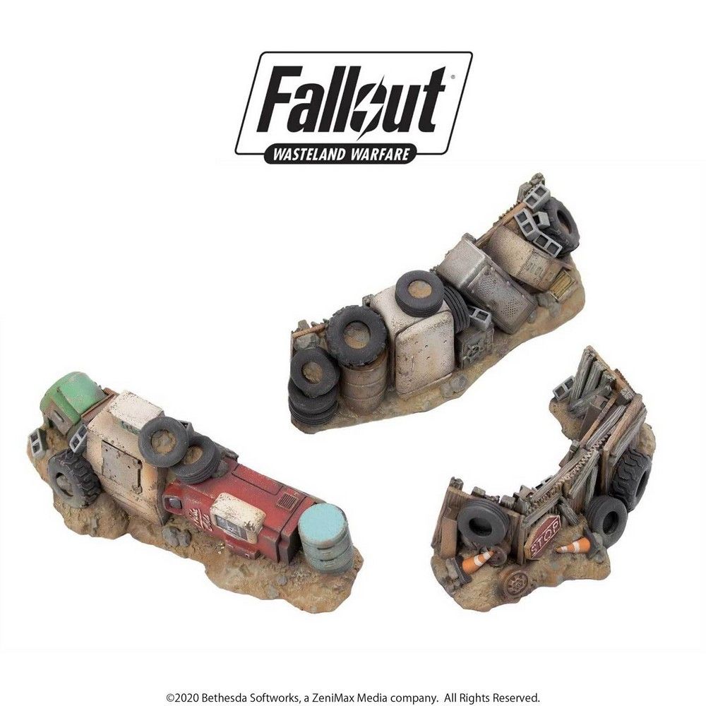 Fallout: Wasteland Warfare - Junk Barricades Modiphius Direct | Occam ...