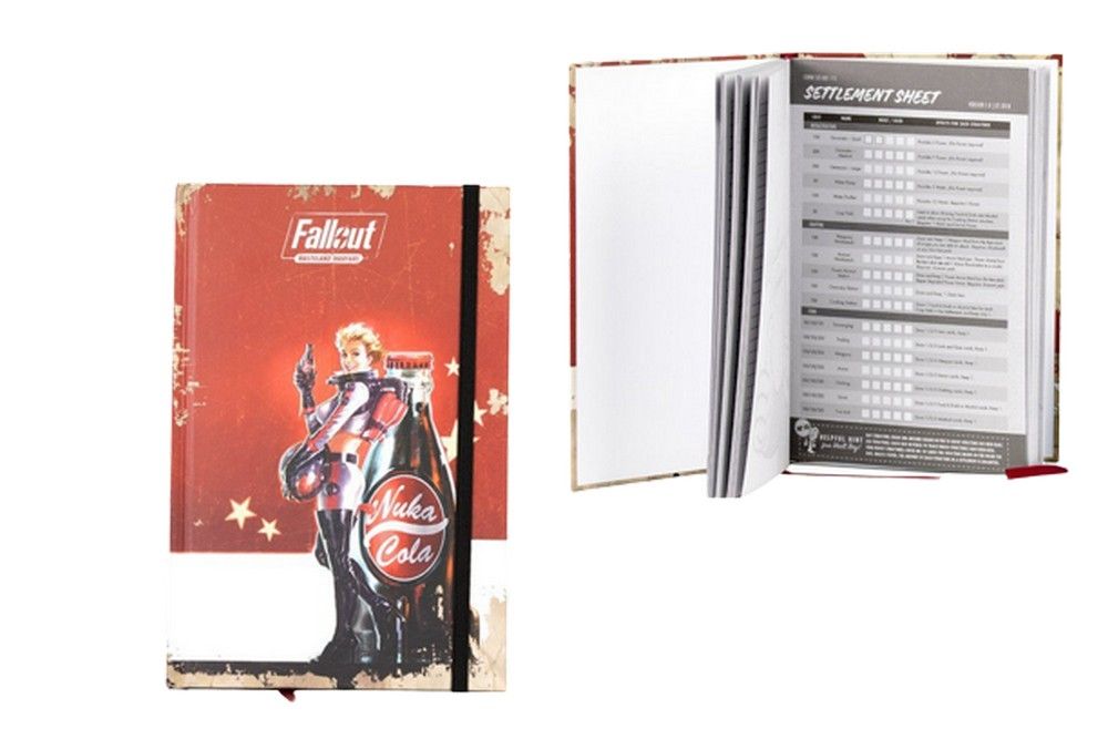Fallout: Wasteland Warfare - Nuka Cola Girl Notebook | Occam Distribution