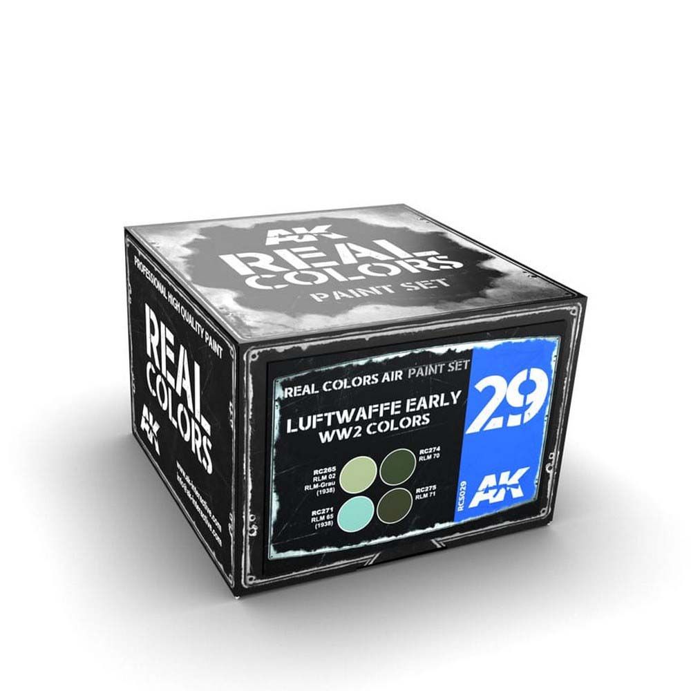 Real Colors: Luftwaffe Early WW2 Colors Set RCS029 | Occam Distribution