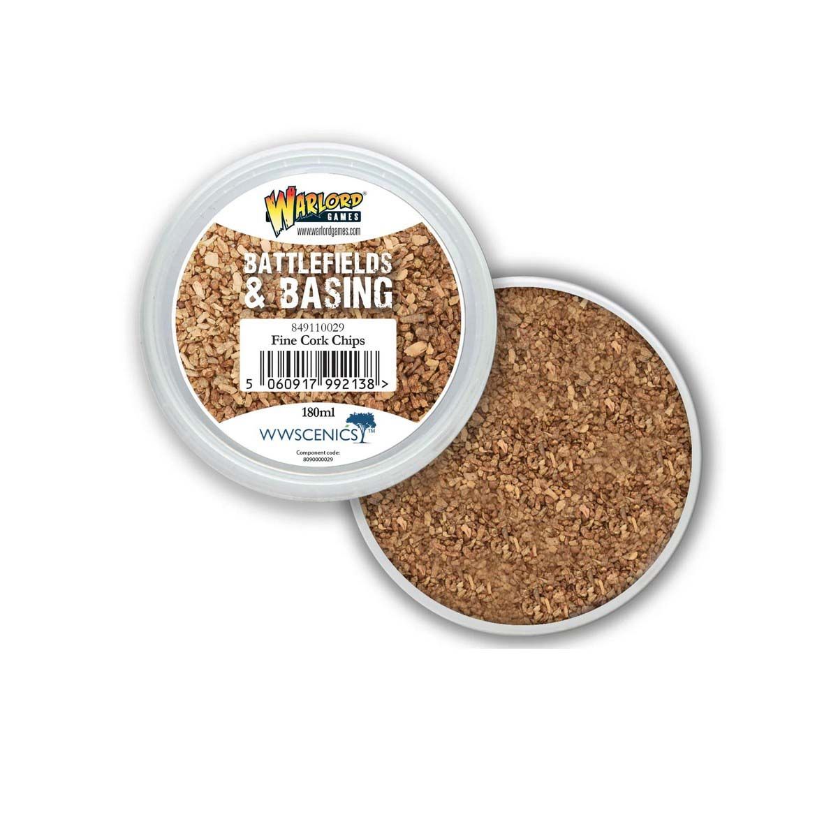 Battlefields & Basing: Fine Cork Chips 849110029 | Occam Distribution