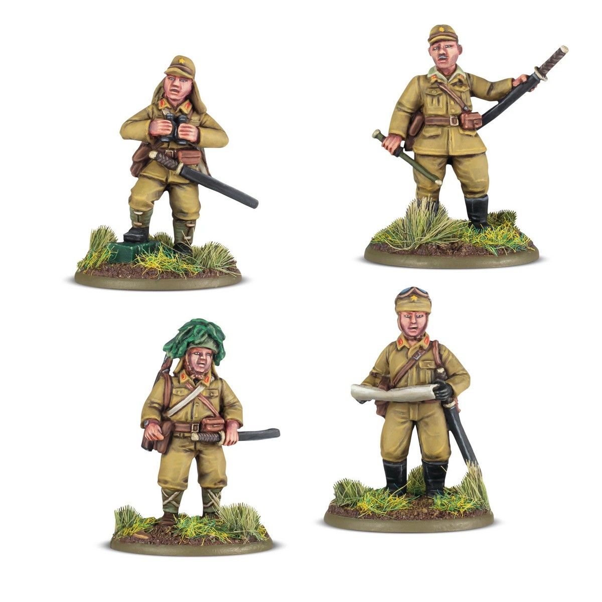 Imperial Japanese Army Platoon Commanders Warlord Games 403216001 | Occam Distribution