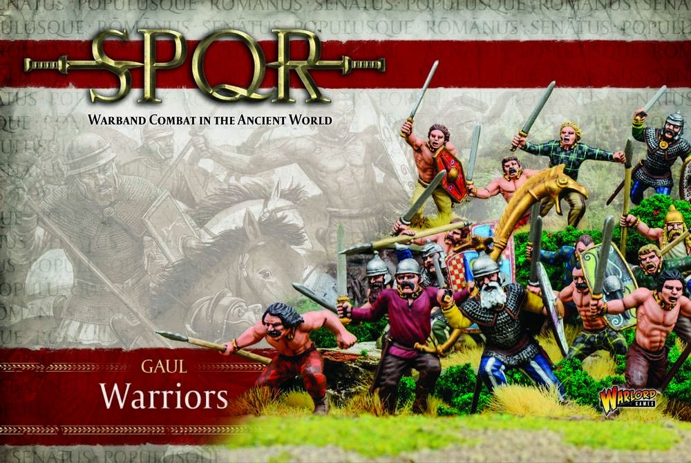 SPQR: Gaul - Warriors Warlord Games 152014001 | Occam Distribution